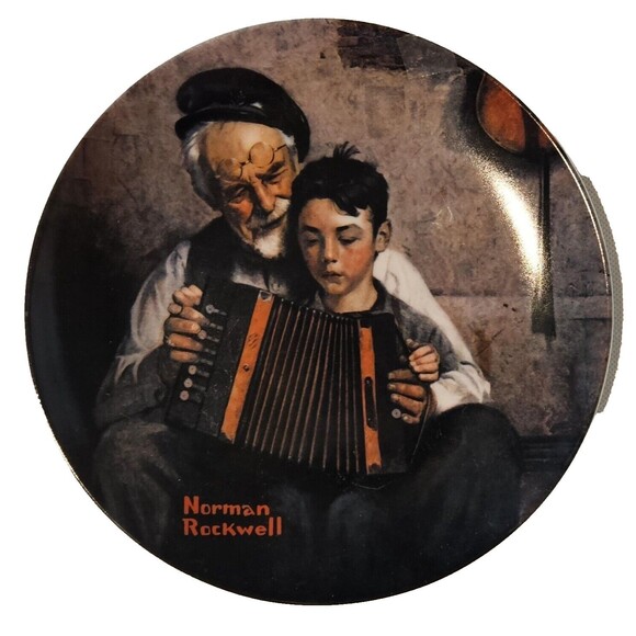 Norman Rockwell | Other | Norman Rockwell Vintage 981 Collector Plate ...